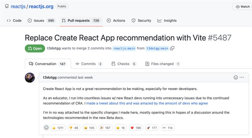React团队建议：将 Create React App 变成启动器-duidaima 堆代码